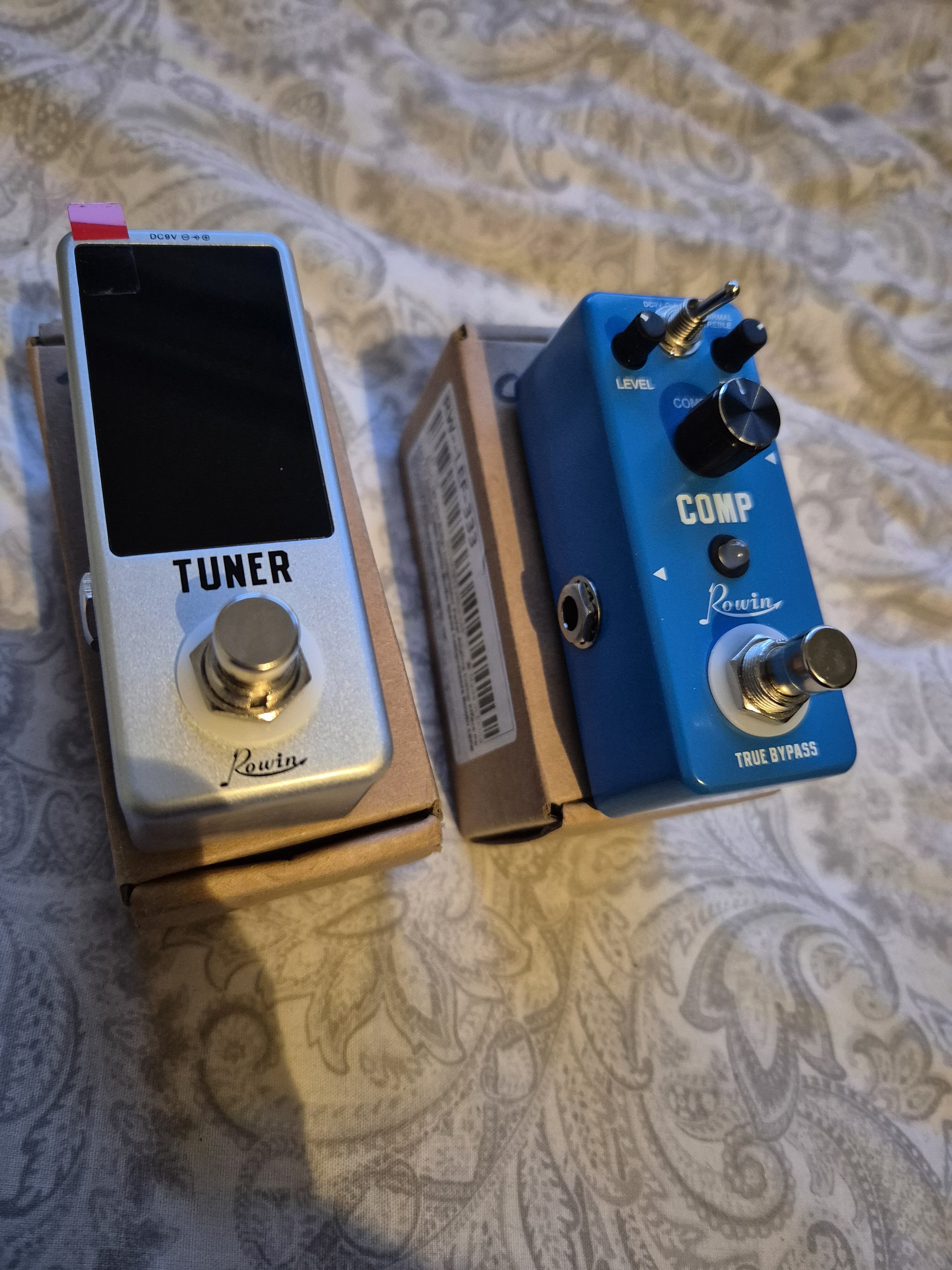 Rowin micro Compressor and Tuner - Effects For Sale - Basschat